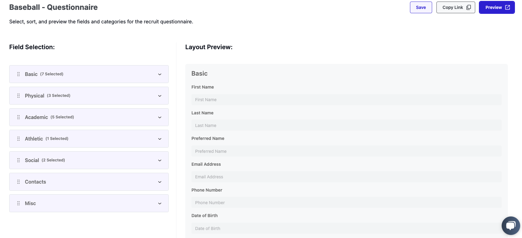 Build and Customize a Recruiting Questionnaire